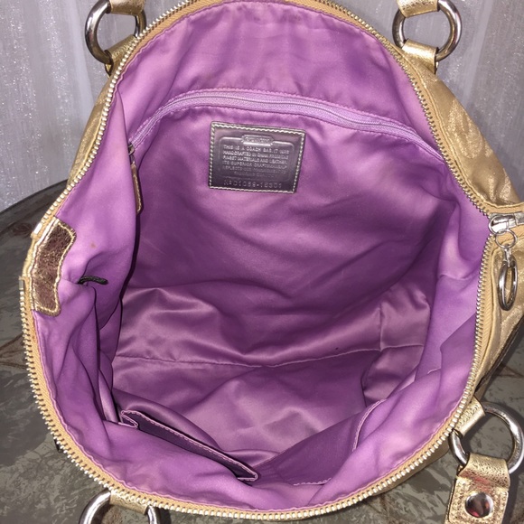 Coach | Bags | Coach Poppy Story Patch Glam Tote 531 | Poshmark